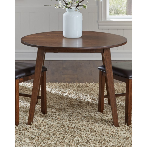 A-America Mason Round Drop Leaf Table MASMA6100