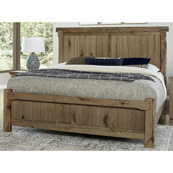 Vaughan Bassett Yellowstone - Chestnut Natural King American Dovetail ...