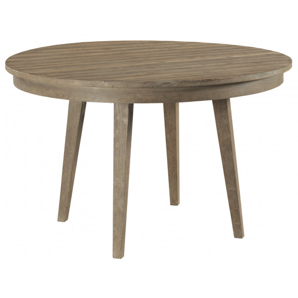 Hazelton Round Dining Table - Urban Cottage Dining - Solid Wood Dining Furniture - 100% Solid ...