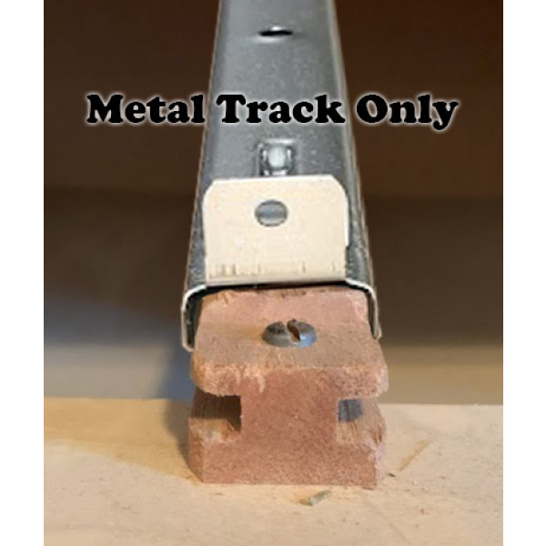 Alpha Metal Drawer Track for Wooden Guides - Kenlin Replacement Drawer ...